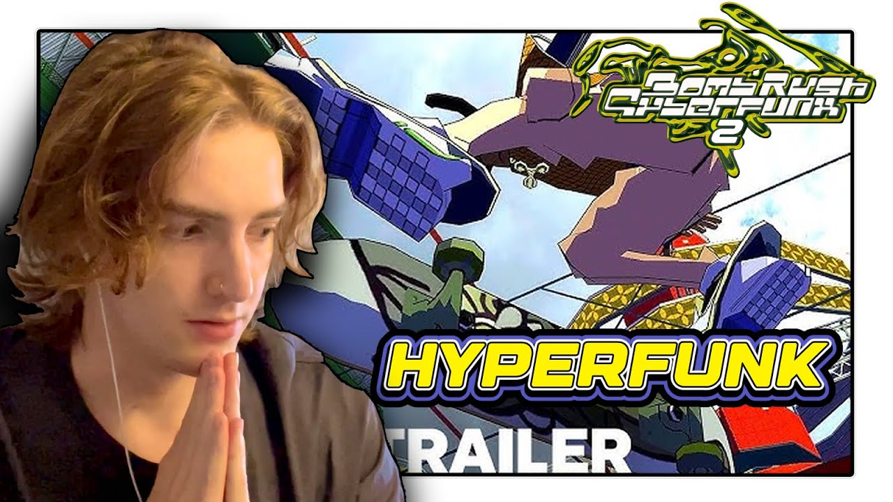 BOMB RUSH CYBERFUNK 2 !!! - HYPERFUNK RÉACTION & ANALYSE - YouTube