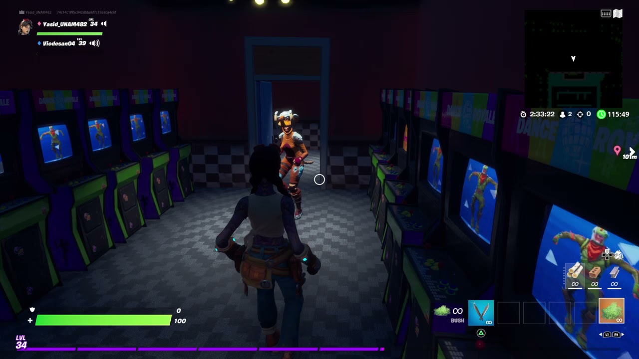 Fortnite Camy Chameleon Part 1 Scene Willys Wonderland Youtube