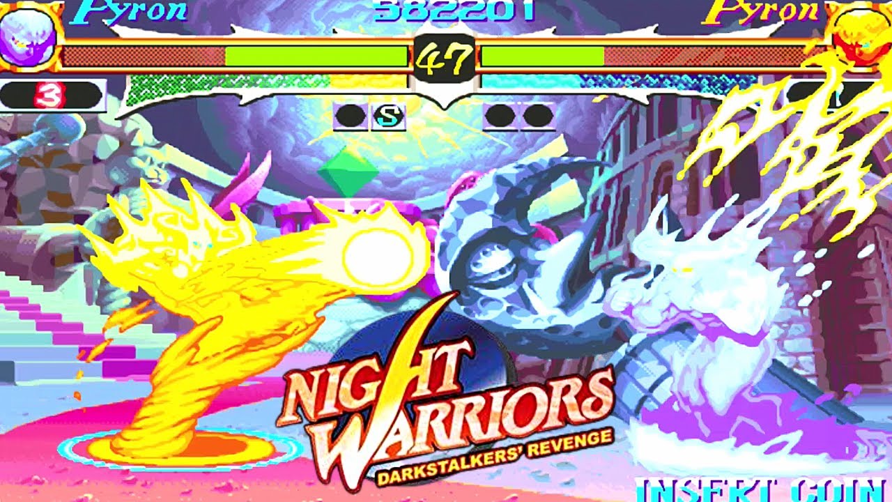Night Warriors: Darkstalkers' Revenge [Arcade] 1995 LongPlay - YouTube