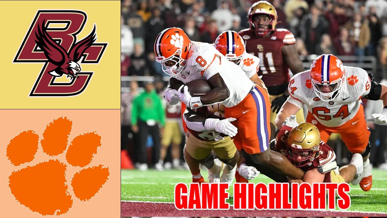 Clemson Vs. Boston FULL GAME HIGHLIGHTS | Oct ,2025 | NCAA Football ...