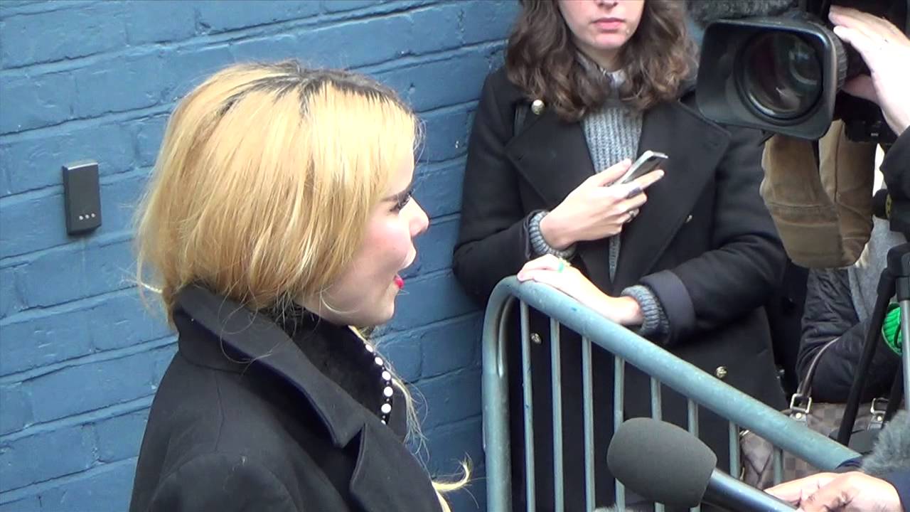 Singer Paloma Faith Seen Leaving The Band Aid 30 Single Recording In ...
