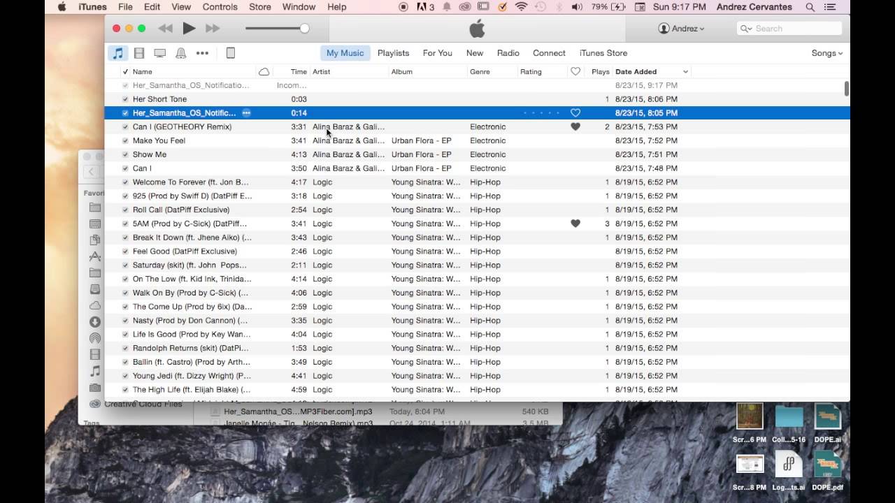 Creating tones via iTunes 2015 - YouTube