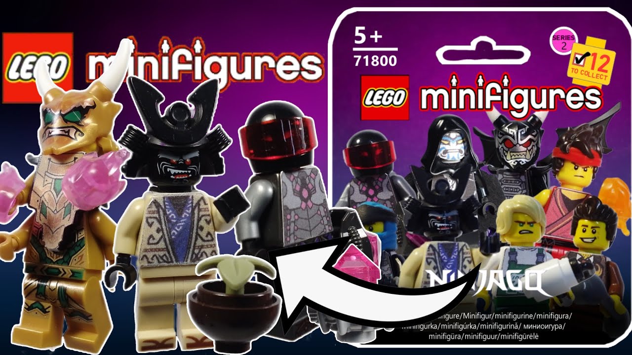 I made a custom LEGO Ninjago crystalized CMF part 3... - YouTube