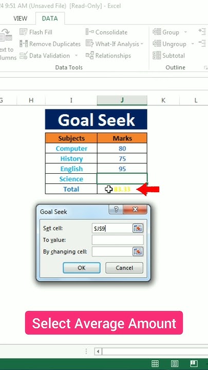 What IF Analysis Data Table In Excel | How To Set Target In Excel # ...