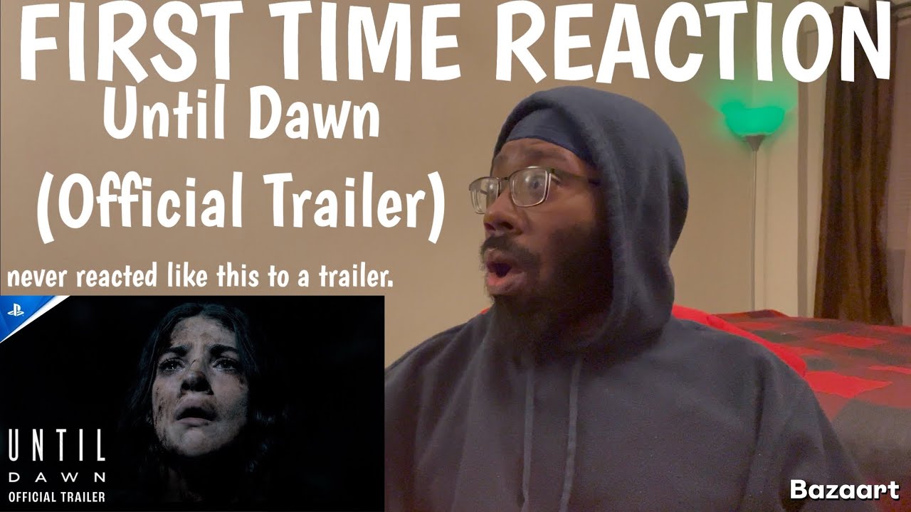 REACTION | Until Dawn (Official Trailer) - YouTube