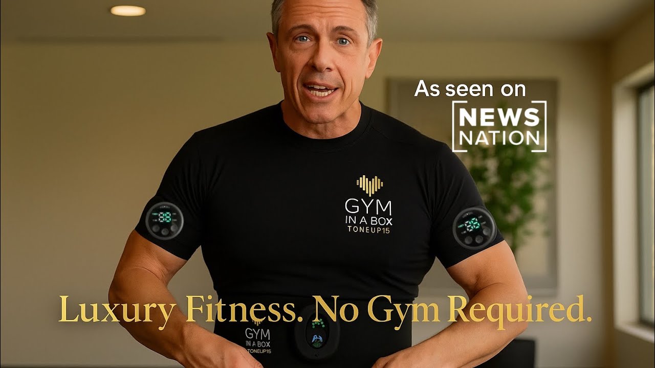 Chris Cuomo x GYM IN A BOX NextGen StimFit for strong muscles & a toned ...