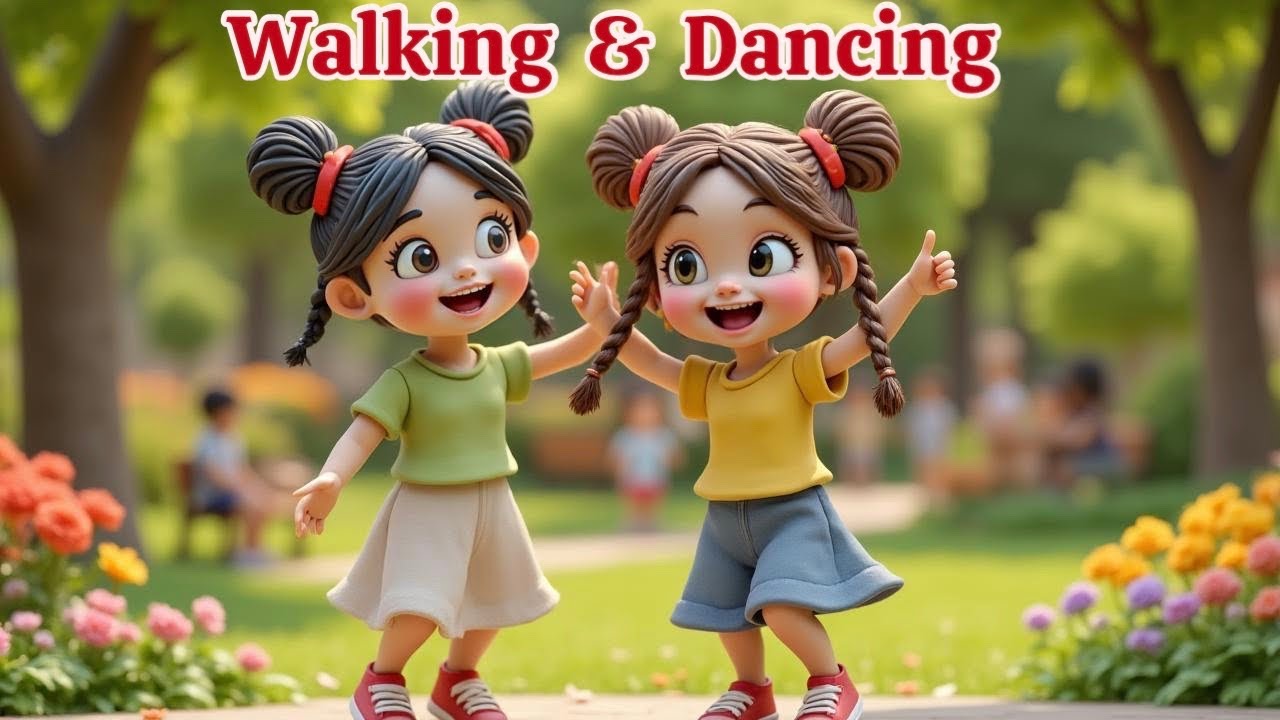 Walking, Walking, Dance, Dance! Fun with Best Friends! KOKORO TV..🤩📺 ...