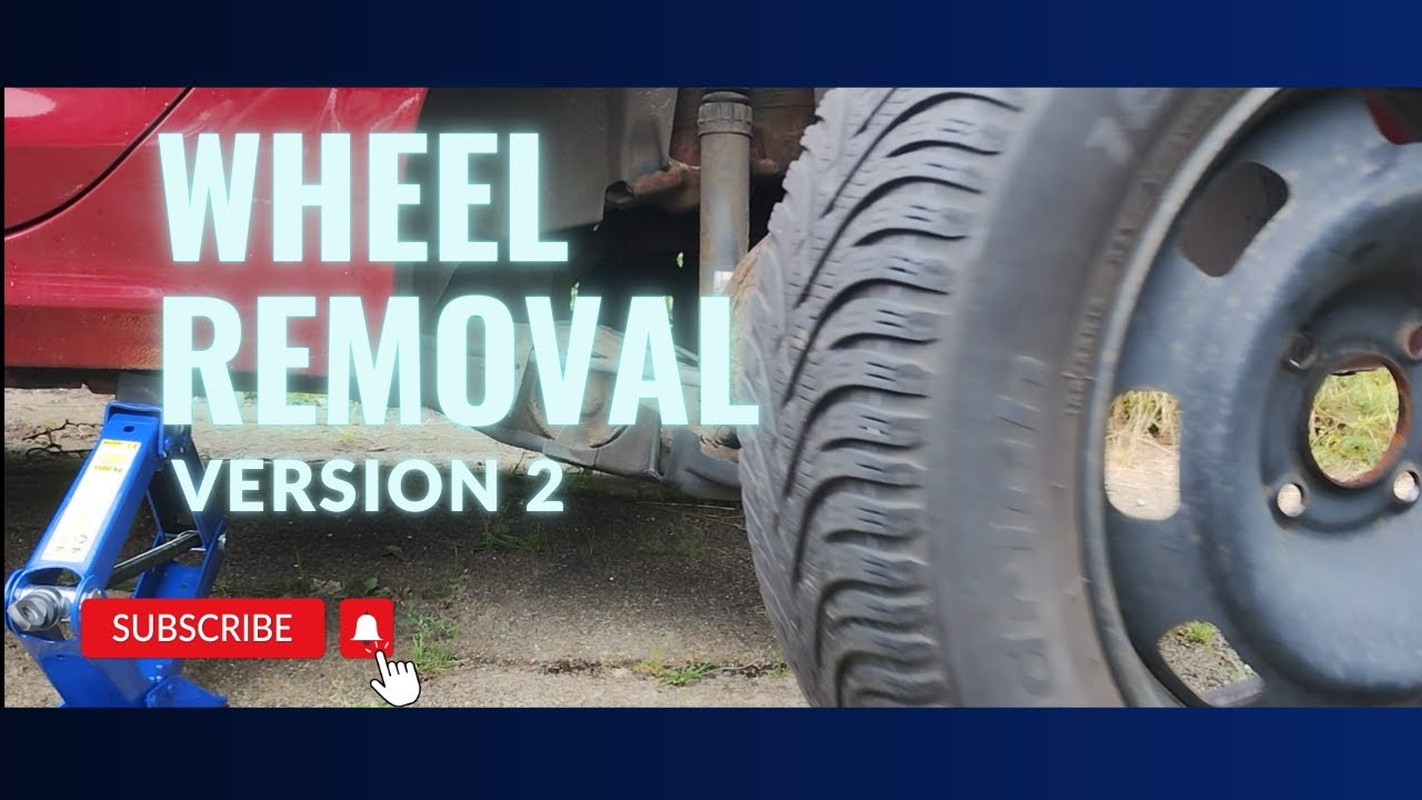 Wheel removal - version 2 - YouTube