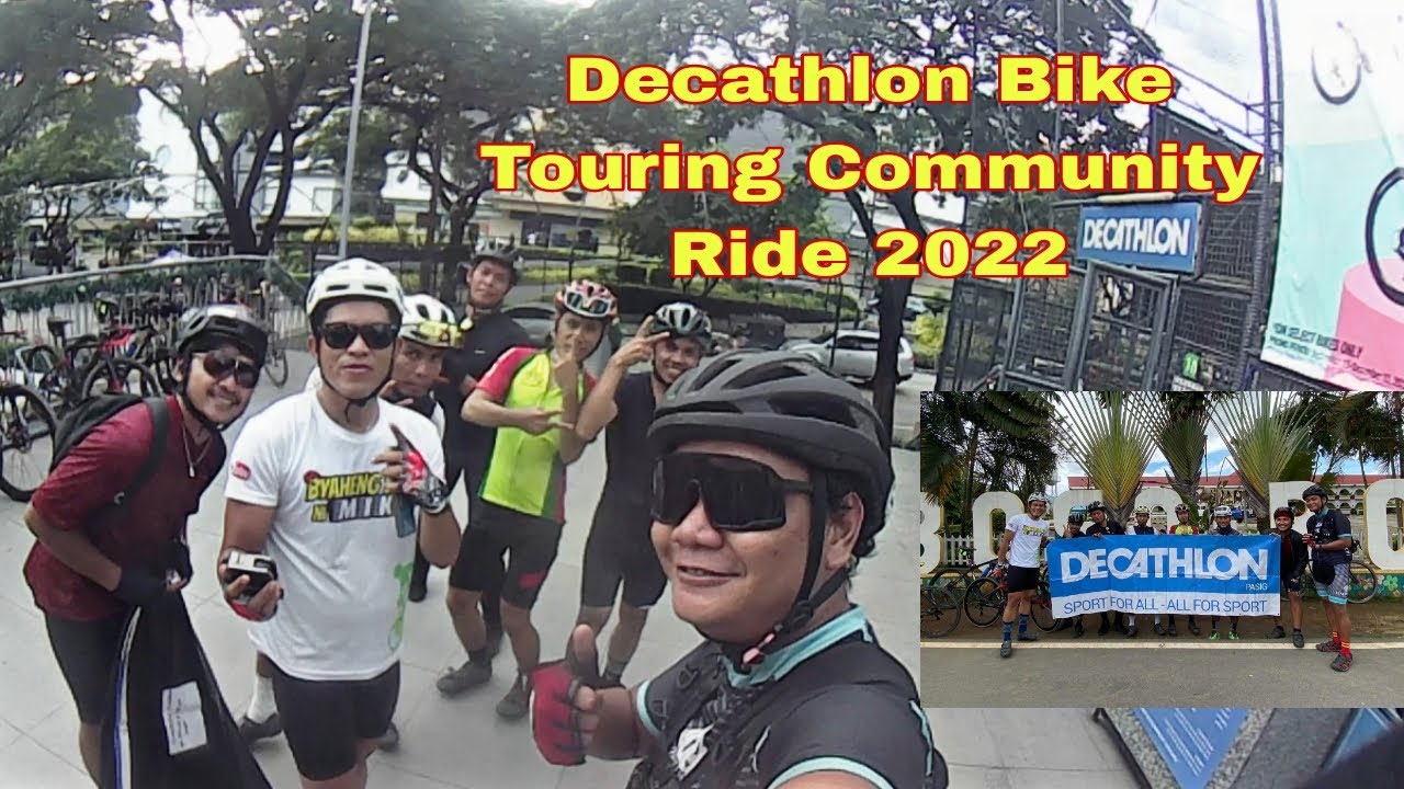 Decathlon Pasig Bike Touring Community Ride - YouTube