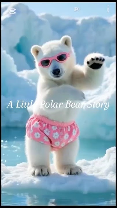 A Little Polar Bear Story 🐻‍ ️🧊😎 - YouTube