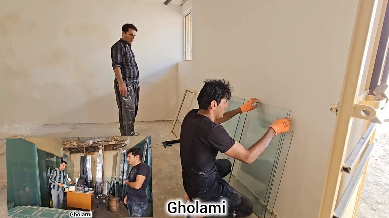 Gholami's New Project: Selecting, Purchasing, and Installing Glass - YouTube