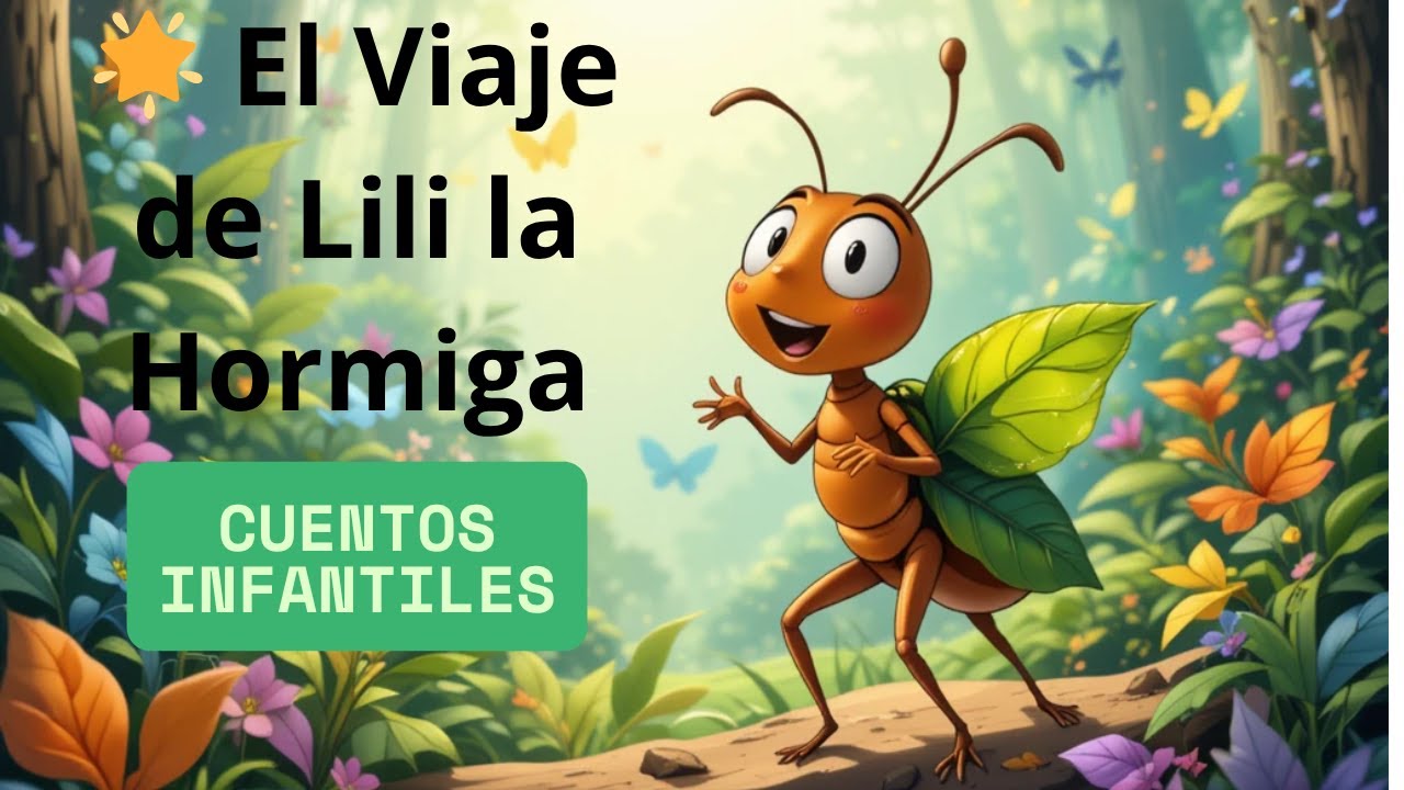 El Viaje de Lili la Hormiga 🐜 | Cuento Infantil Educativo en Español ...