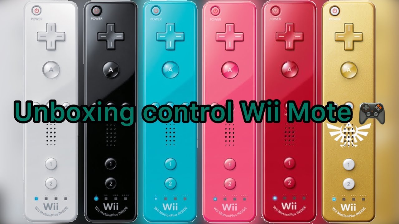 UNBOXING WII MOTE DE NINTENDO WII - Copia China - YouTube