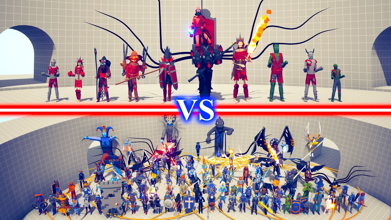 SPOOKY DLC TEAM vs SECRET ADDON TEAM - Totally Accurate Battle ...