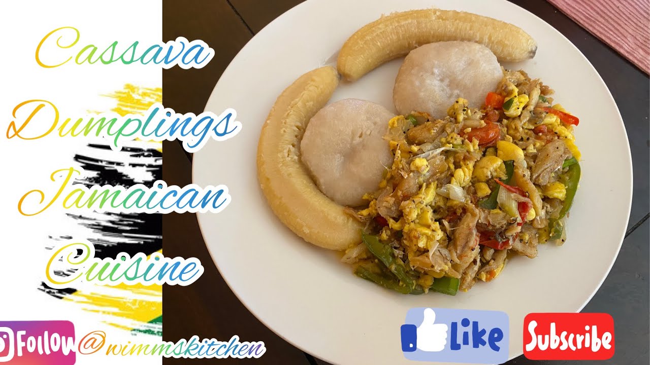 Jamaican Cassava Dumplings - YouTube