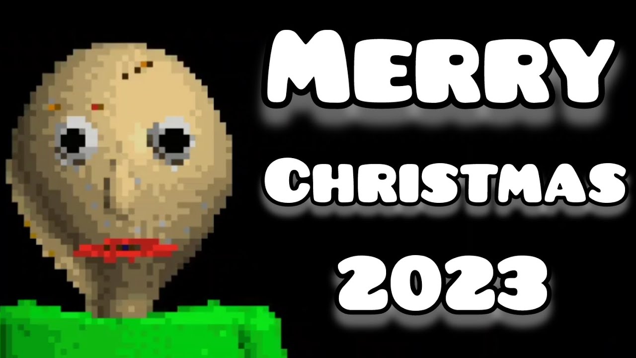 Merry Christmas Baldi Basics PART 3! This Game Is Wild Like Fr! - YouTube