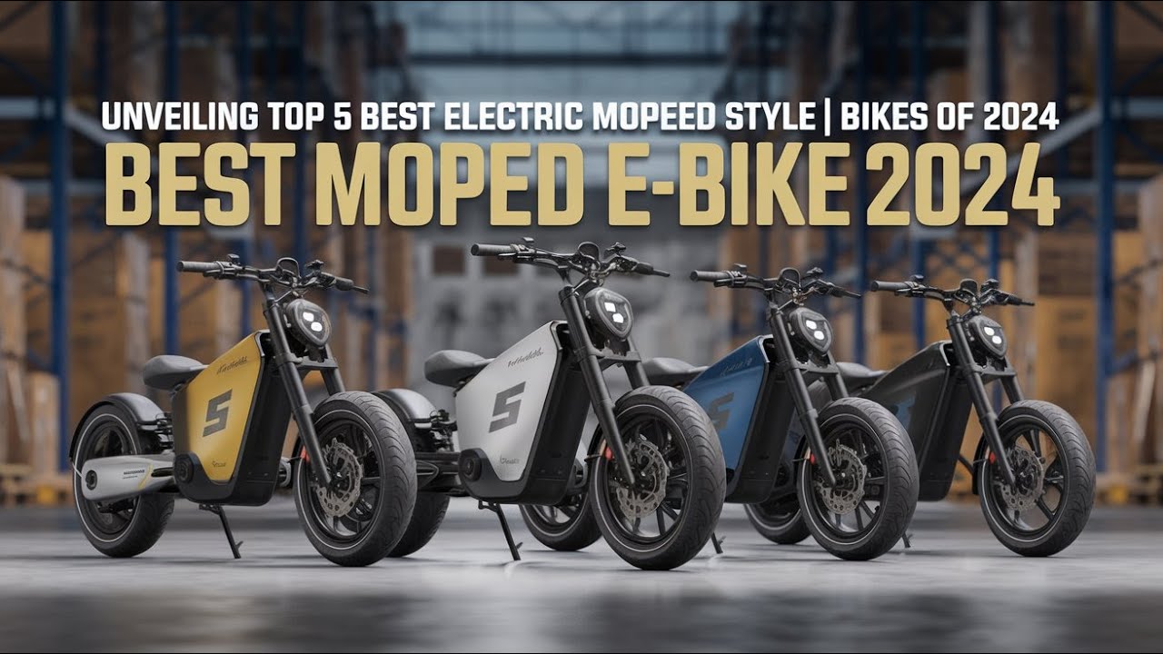 Unveiling Top 5 Best Electric Moped Style Bikes of 2024 | Best Moped E ...