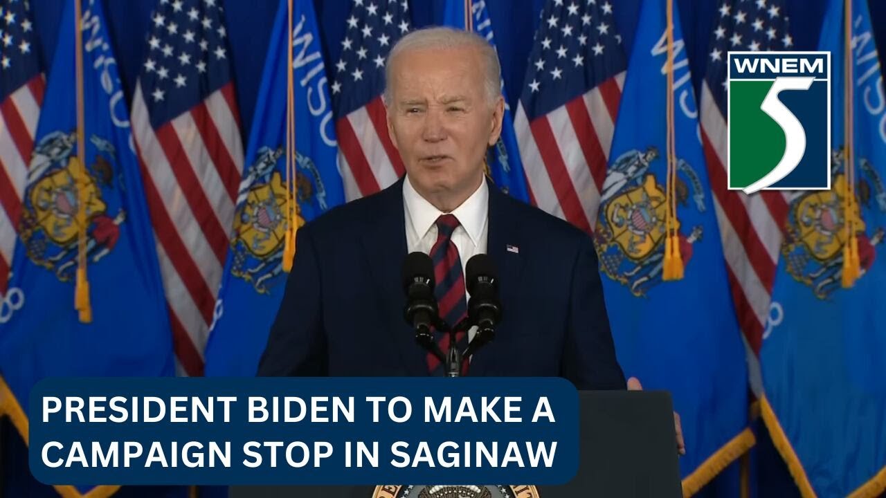 President Biden to make campaign stop in Saginaw - YouTube