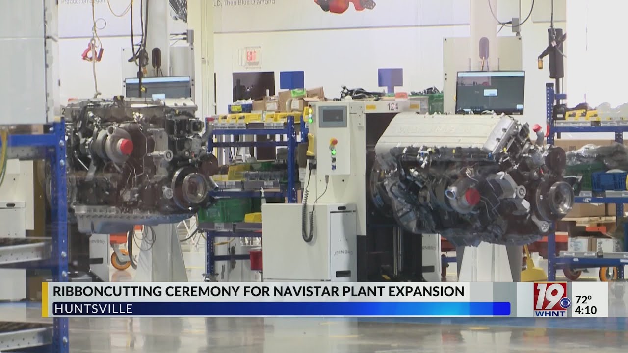 Navistar Celebrates Plant Expansion | October 16, 2023 | News 19 at 4 p ...