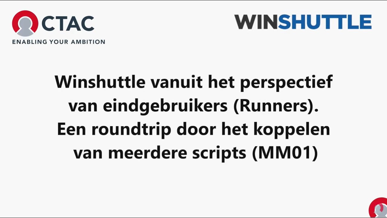 Winshuttle vanuit eindgebruikers perspectief. Roundtrip in koppelen van ...