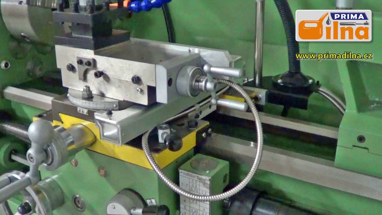 Prima Dilna video Warco GH 550 lathe 3 axis DRO - YouTube