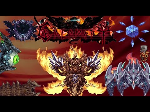 Terraria Calamity Mod: All Bosses (Revengeance Mode) - YouTube