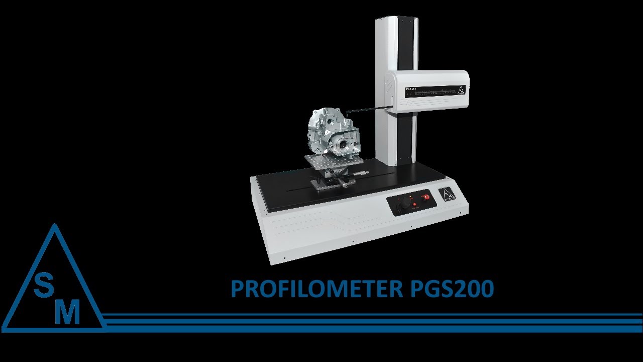 Profilometro PGS200 - Profilometer PGS200 - YouTube