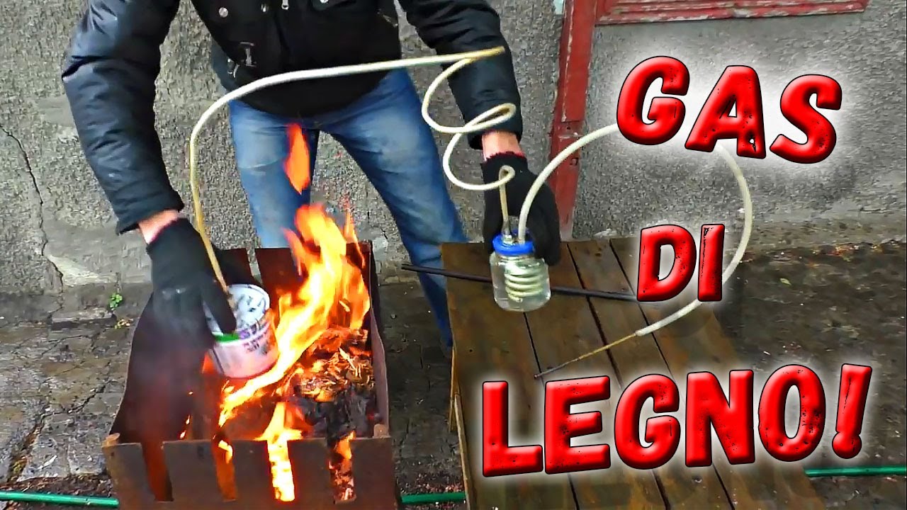 Gas dal legno? Abbiamo fatto un'installazione di pirolisi! Alternativa ...