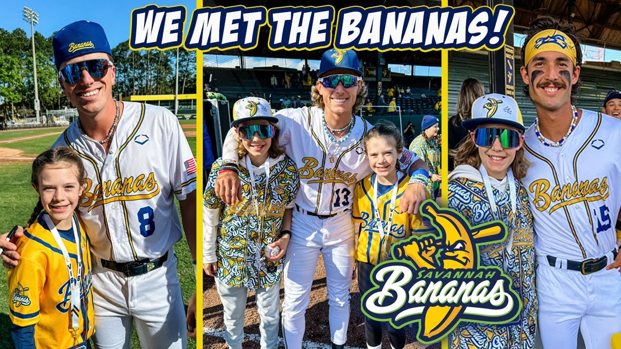 📍SAVANNAH BANANAS Baseball Team VIB Meet and Greet! What to Expect ...