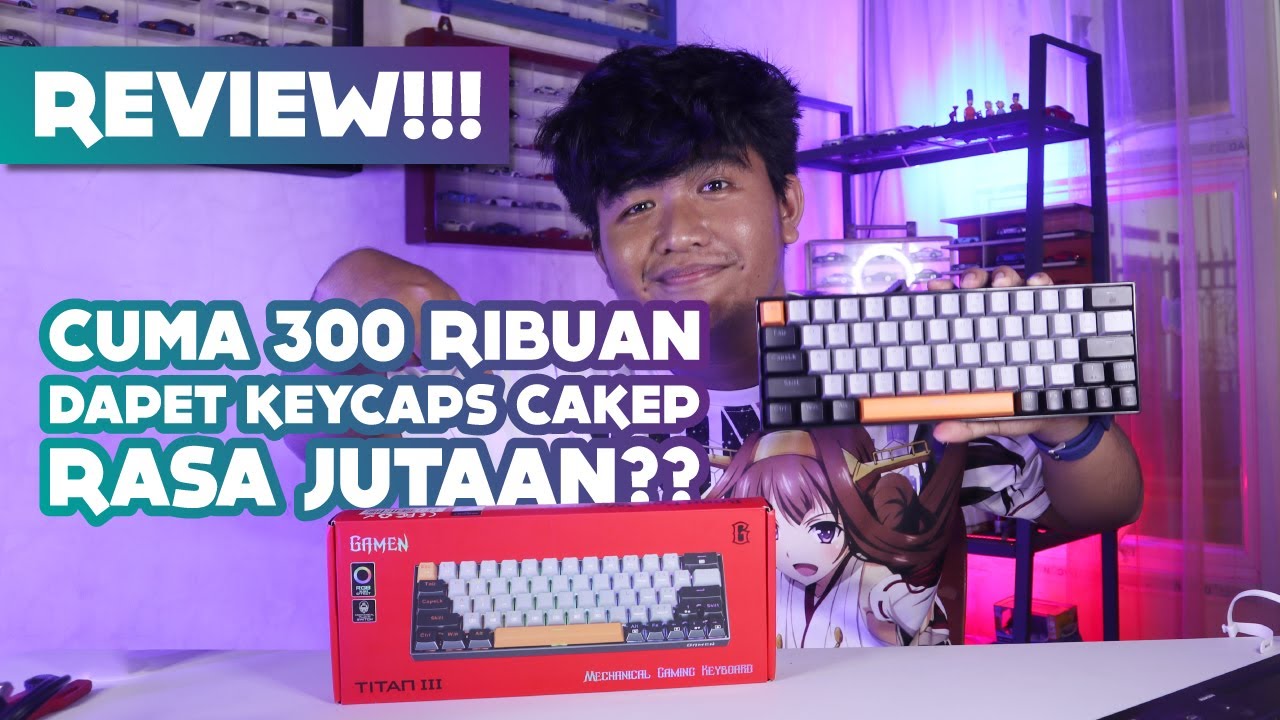 REVIEW !!! Keyboard Mechanical Gamen Titan III LENGKAP | Indonesia ...