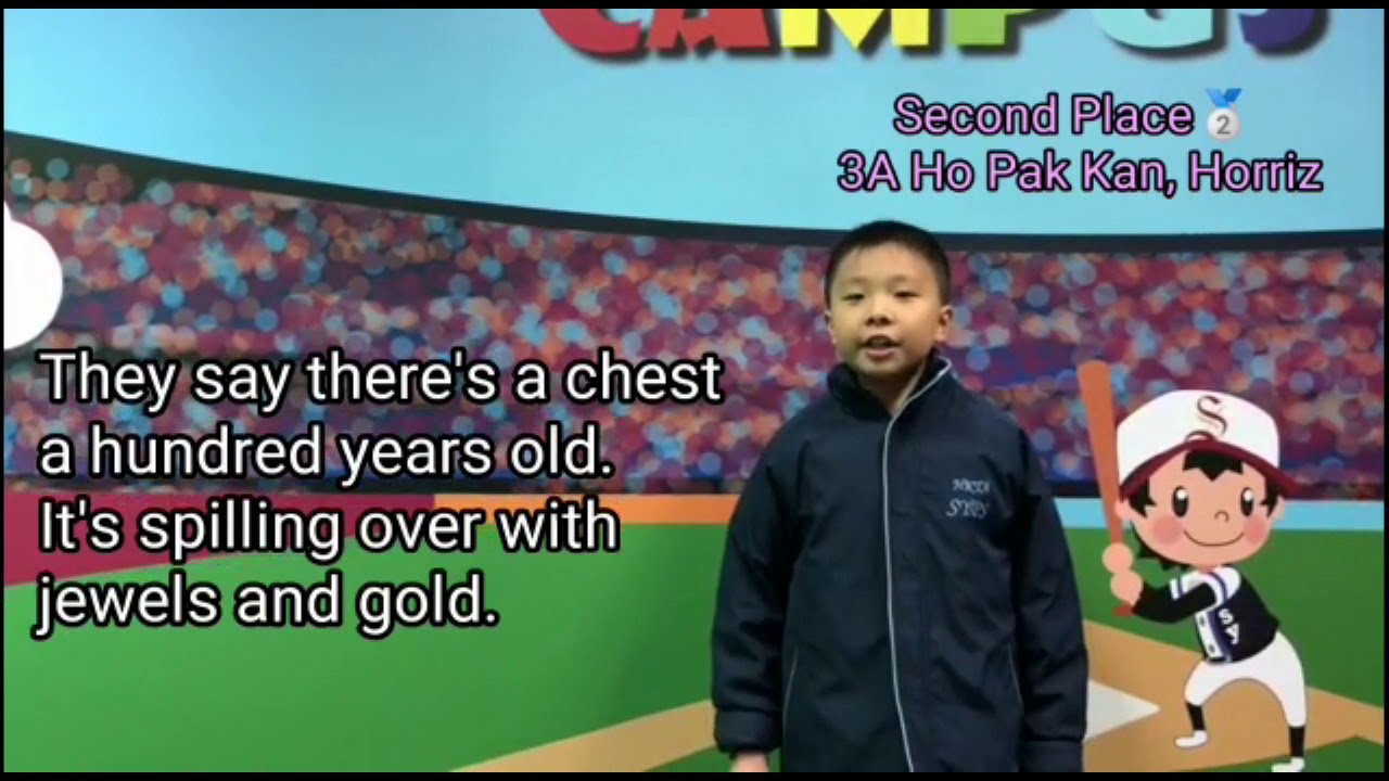 Solo Verse Speaking (P3) - 2nd Place - Ho Pak Kan, Horriz (3A) - YouTube