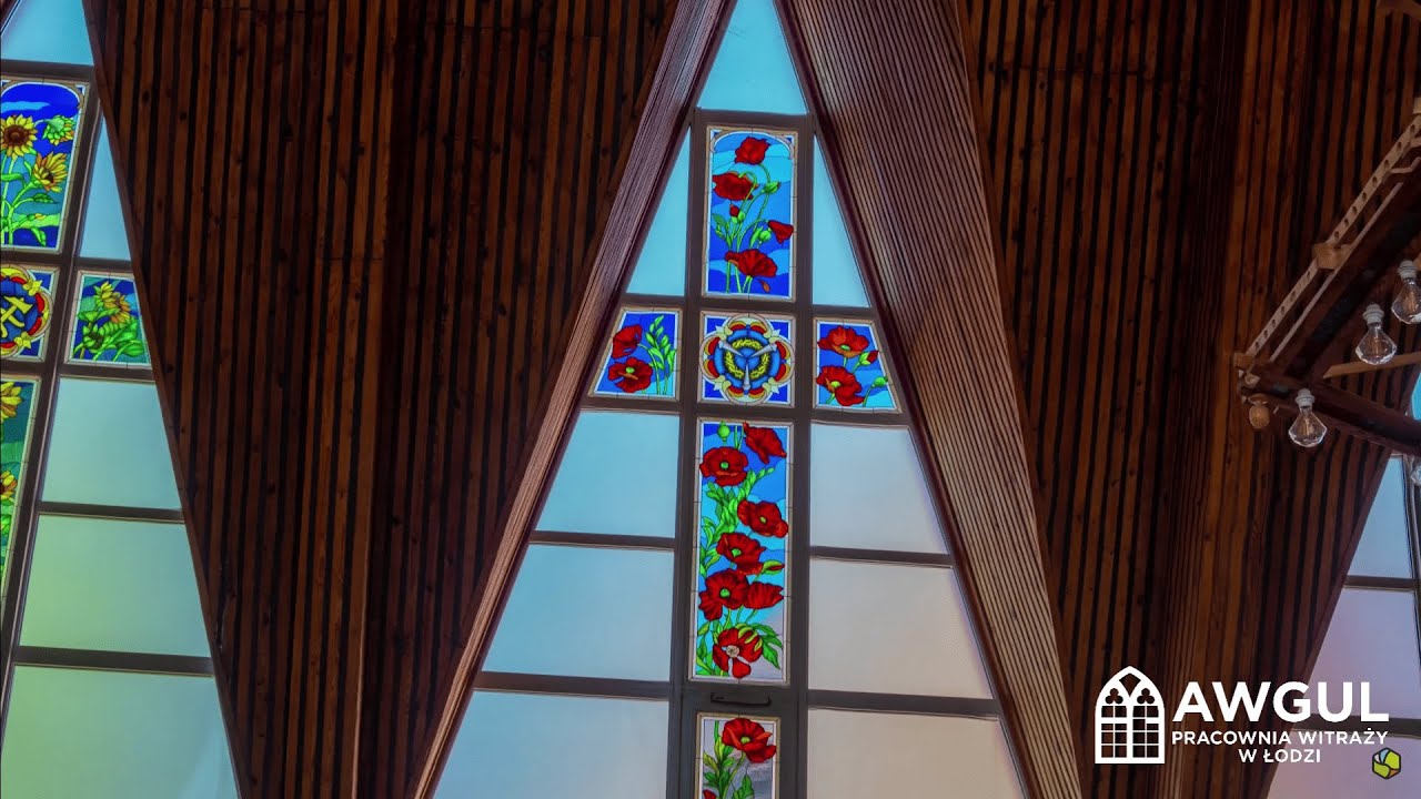 Our Big Stained Glass Windows Project Showcase | Avalglass - YouTube