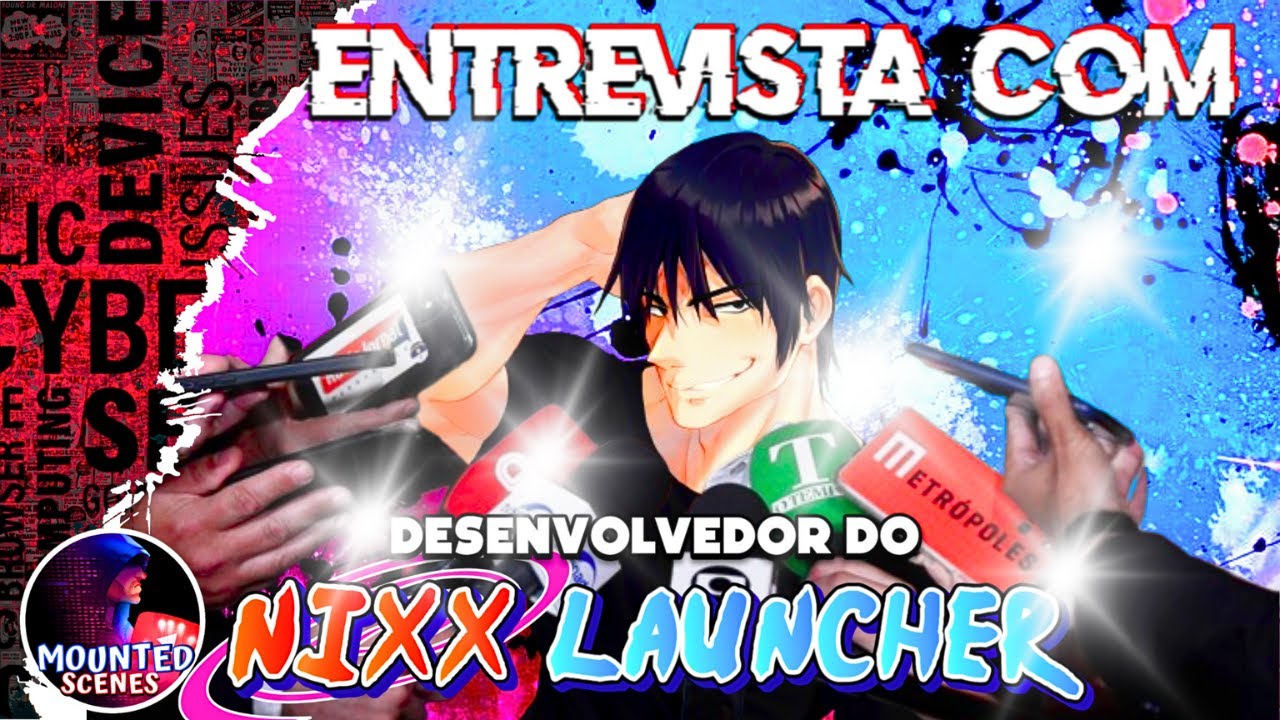 ENTREVISTA COM O ( KAE ) - O DESENVOLVEDOR DO NIXX LAUNCHER - NARUTO ...
