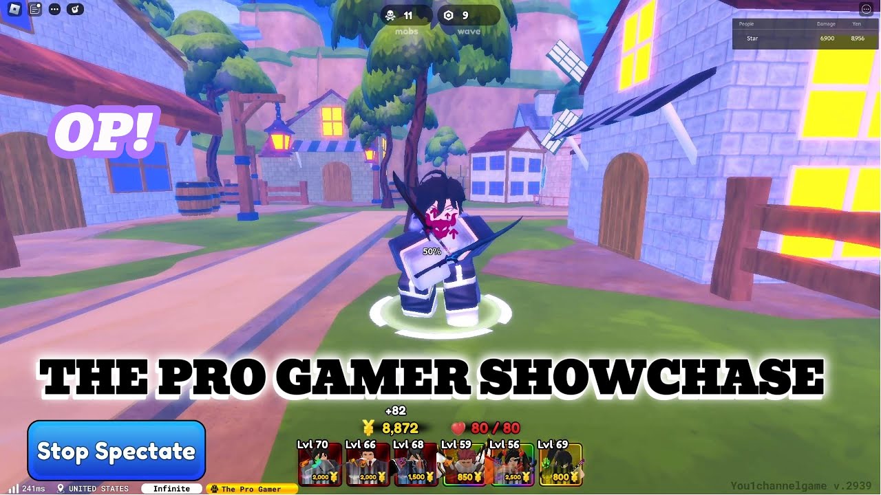 The PRO GAMER is OVERWHELMING in Anime Defenders! - YouTube