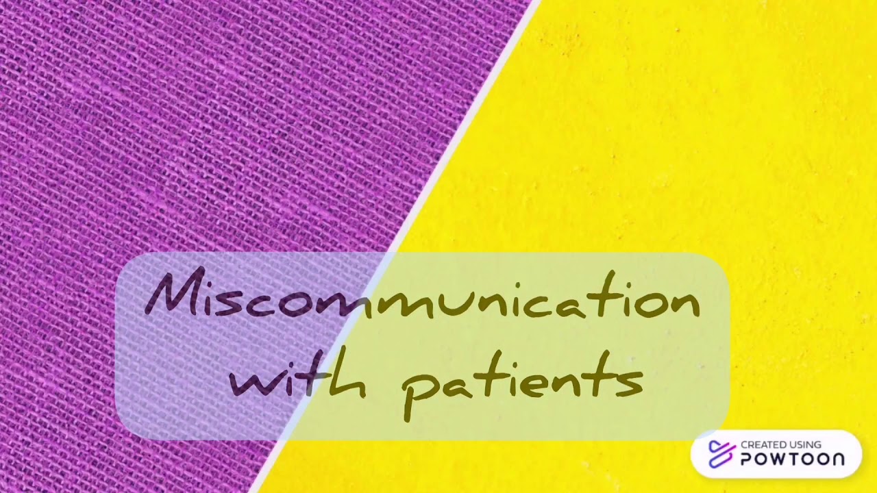 prevent miscommunication with patients - YouTube