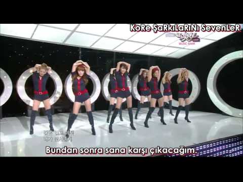 [HD] Girls' Generation - Hoot (Music Bank) (Turkish Sub)