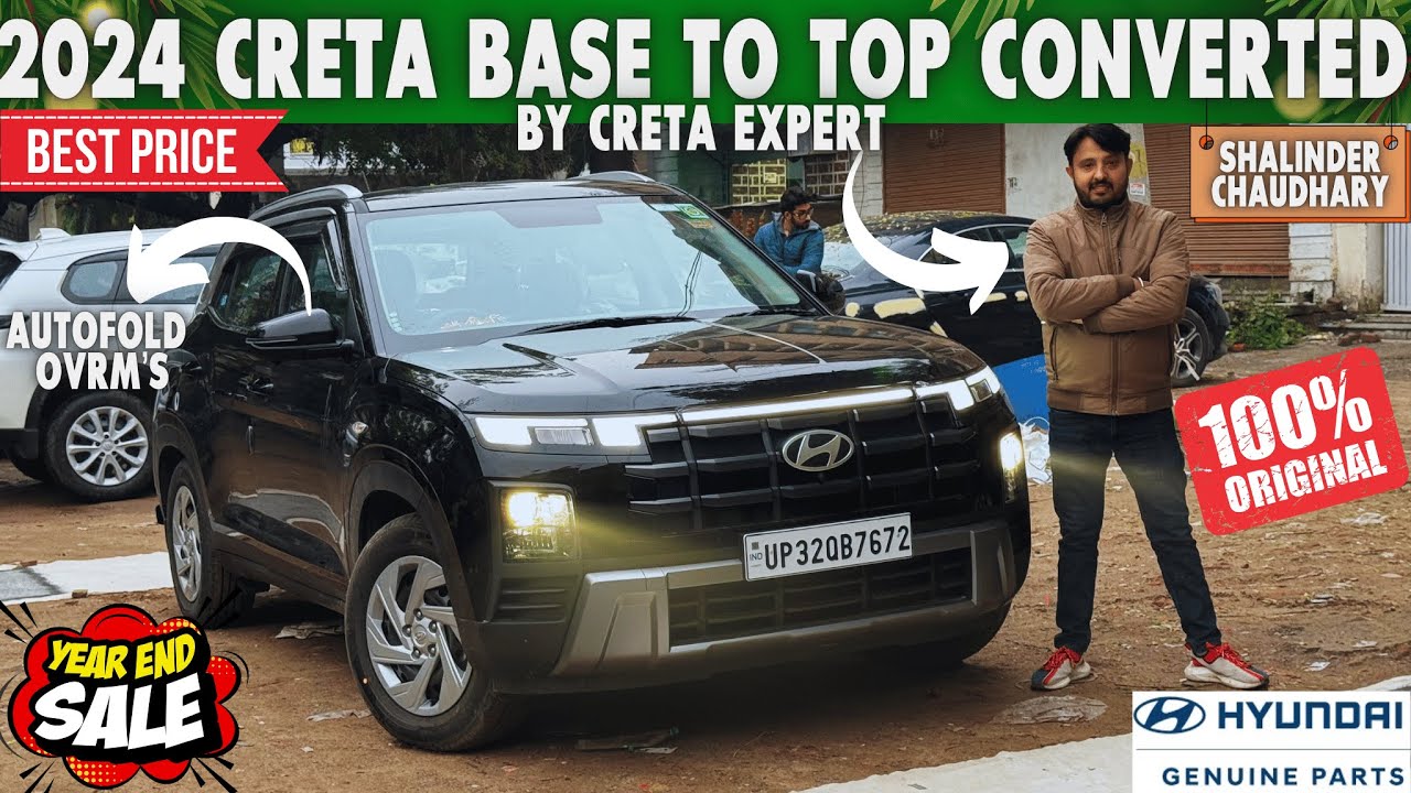 2024 CRETA BASE TO TOP CONVERTED BY CRETA EXPERT | SHALINDER CHAUDHARY ...