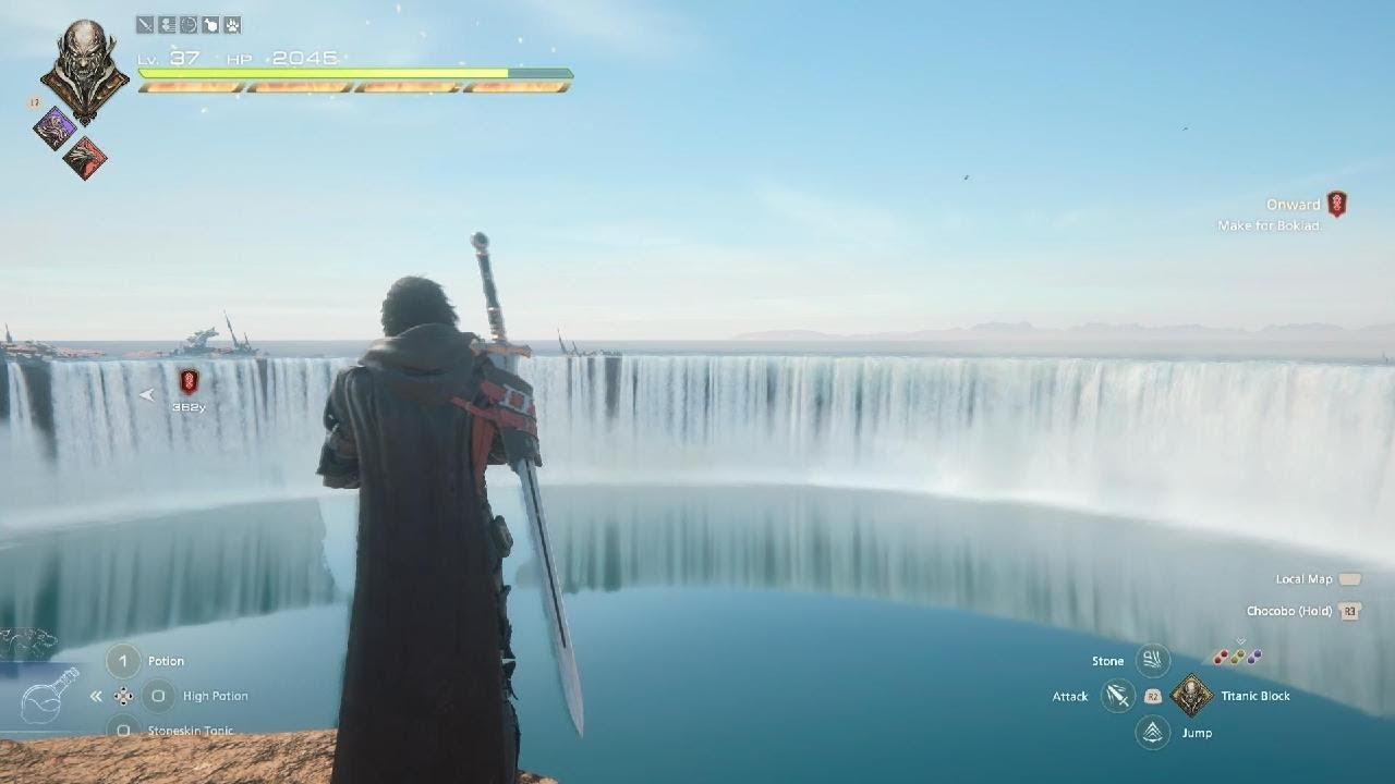 FINAL FANTASY XVI Waterfall - YouTube