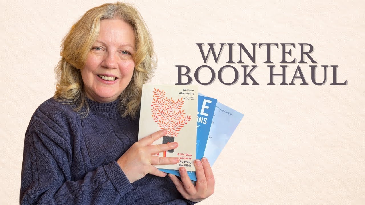 Winter Reading Haul | Books I'm Diving Into Now | Christian Women Over ...