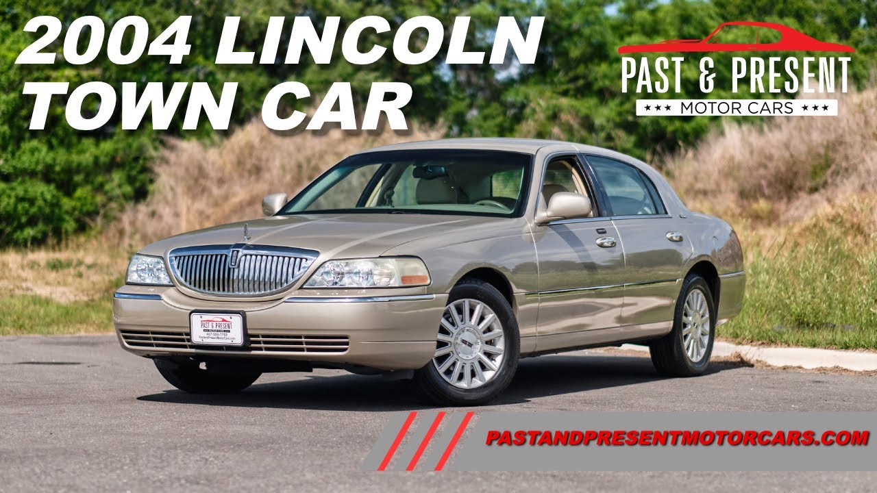 2004 Lincoln Town Car Beige Beige Auto 4 Dr 636357 - YouTube