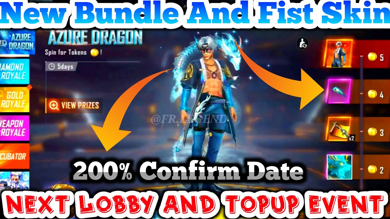 New Fist Skin Date Confirm in Free Fire | New Rampage Bundle | Next ...