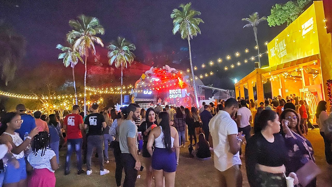 Caminando en Bocao Food Fest 4K 2022 Santo Domingo - YouTube