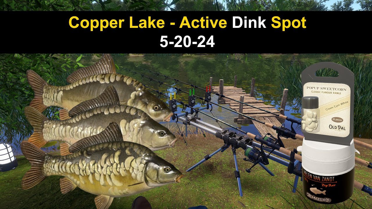Russian Fishing 4, Copper Lake - Active Dink Spot 5-20-24 (NO HUD ...