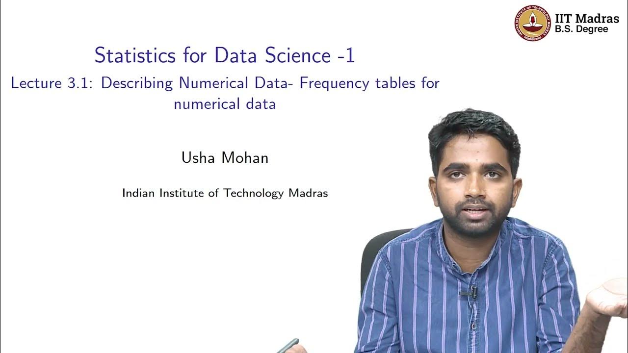 W3_L1_Describing Numerical Data - Frequency Tables for numerical data - YouTube