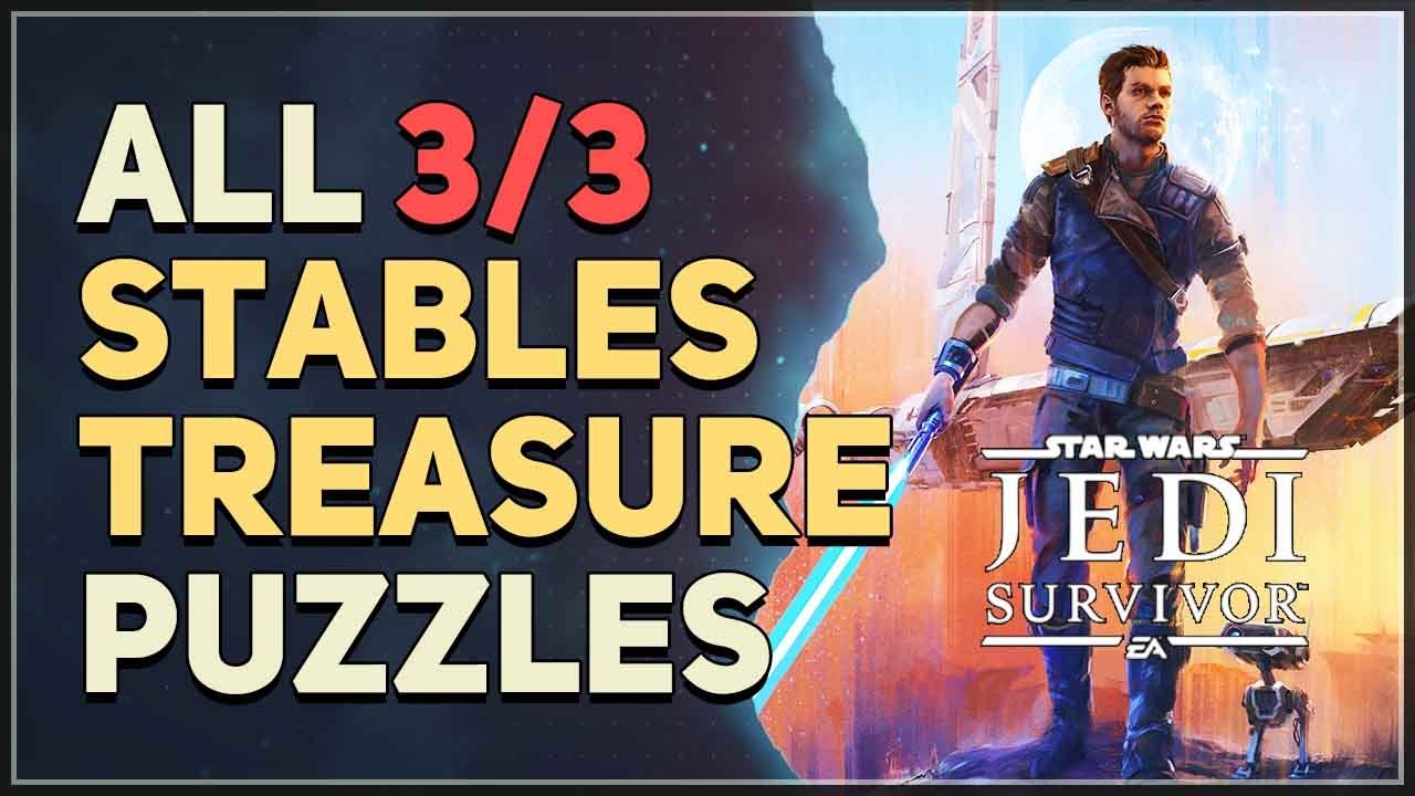 All Stables Treasure Puzzles Star Wars Jedi Survivor - YouTube
