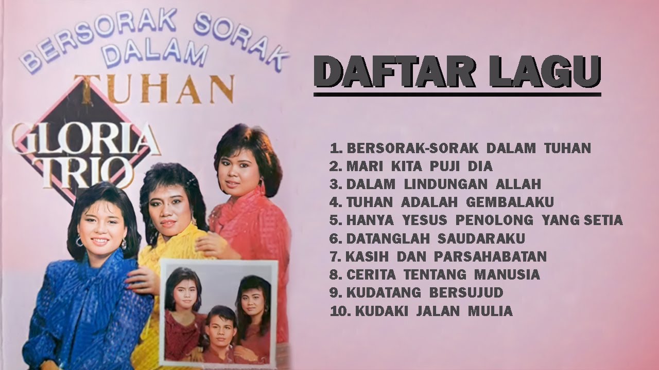 LAGU ROHANI TERBAIK - GLORIA TRIO - YouTube
