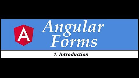 Angular Forms Tutorial - YouTube