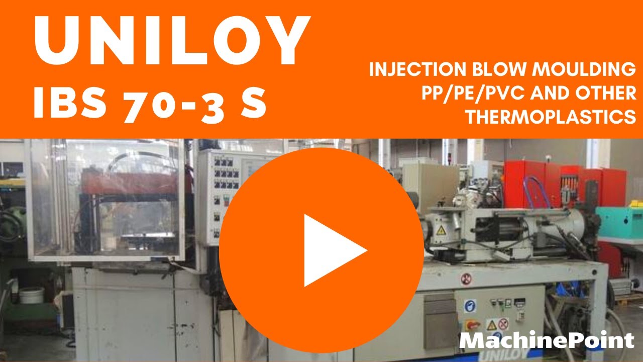 UNILOY IBS 70-3 S Injection blow moulding PP/PE/PVC and other ...
