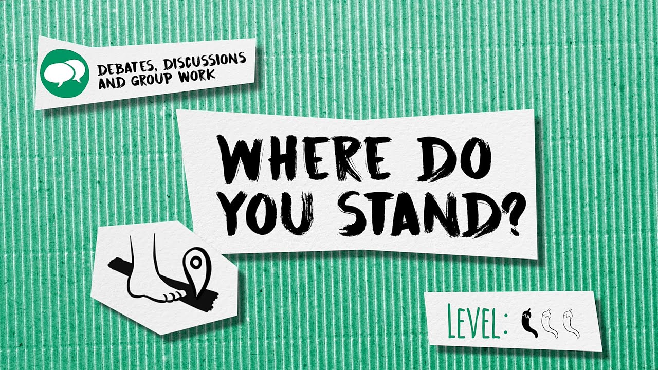 Facilitating Group Debate: Where Do You Stand Method - YouTube