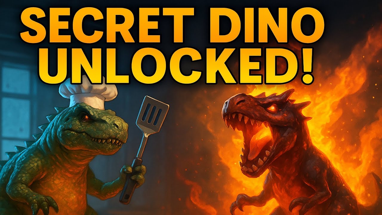 Once Human – How to Unlock Chefosaurus Rex & Pyro Dino (Hidden Dino ...